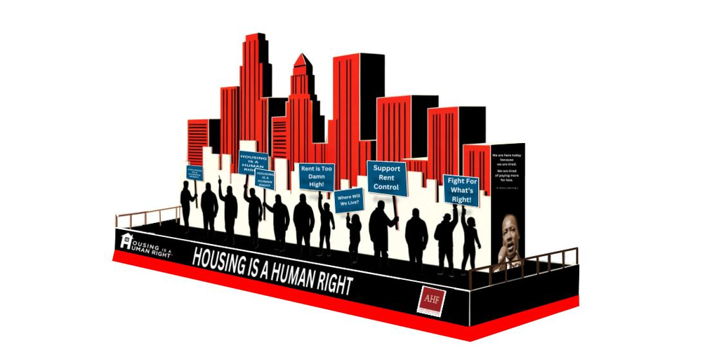 AHF MLK Day Float Shouts ‘Housing Is A Human Right’ | Business Wire